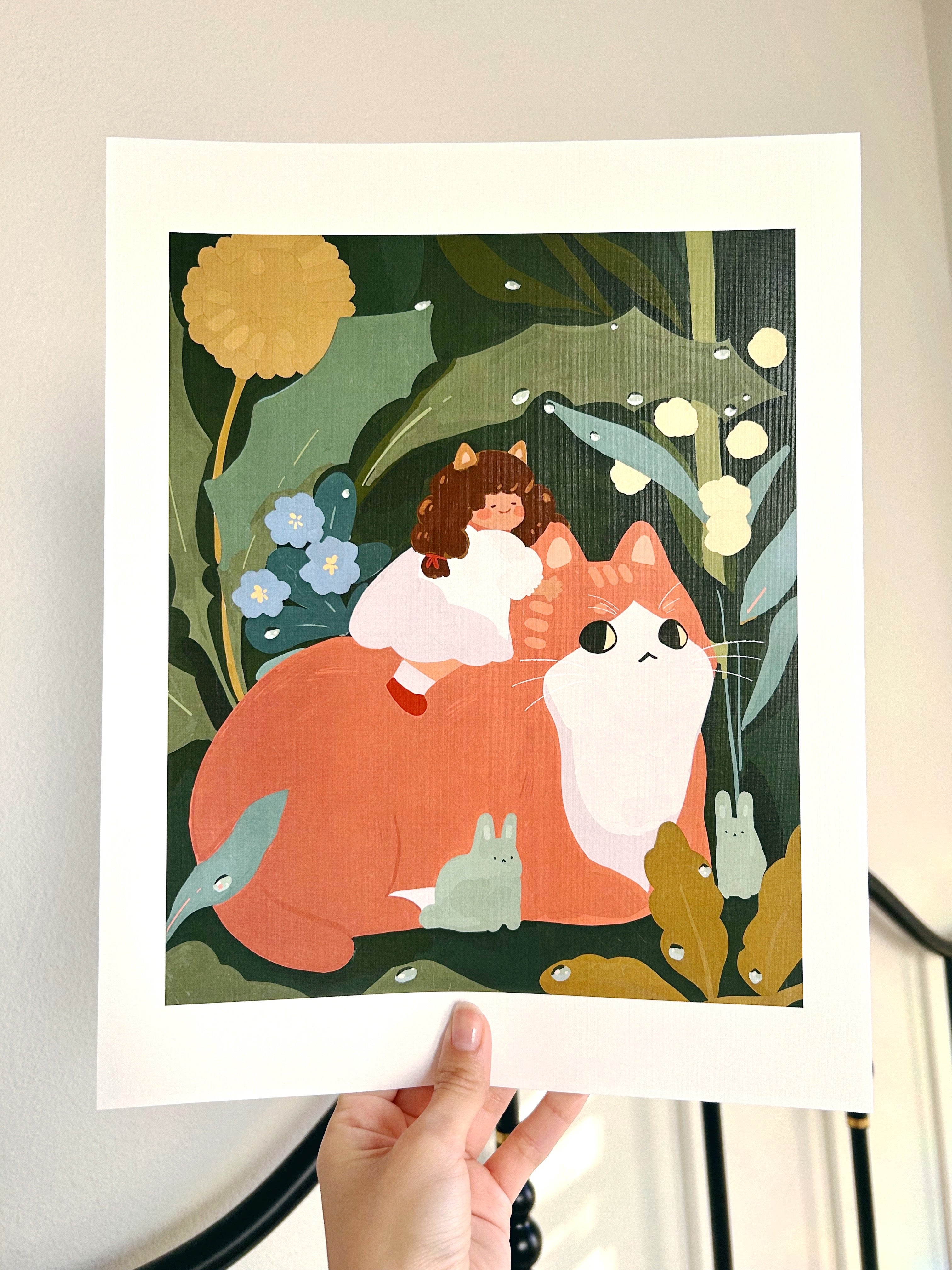 Damp Art Print – Chocolett